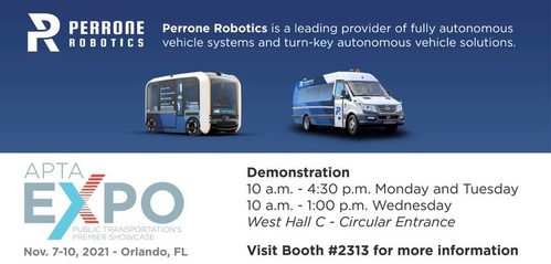 Perrone Robotics to Feature Flagship All-Electric Autonomous Vehicles ...